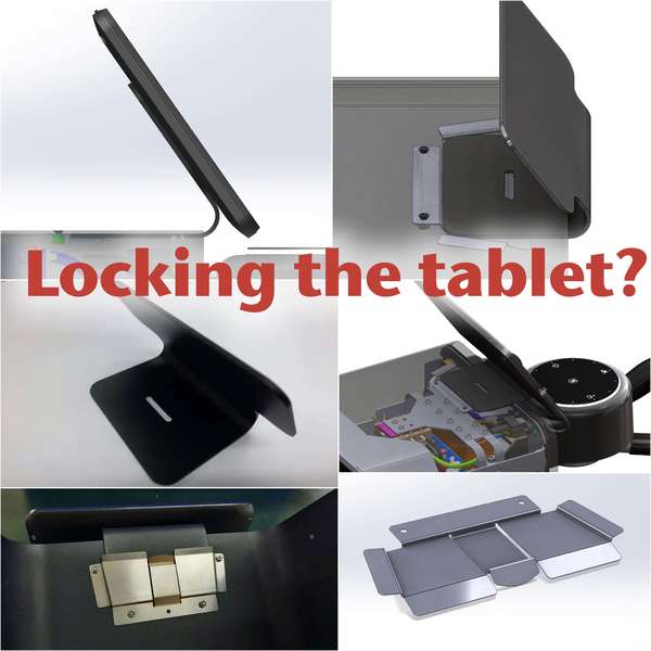 Locking the tablet?