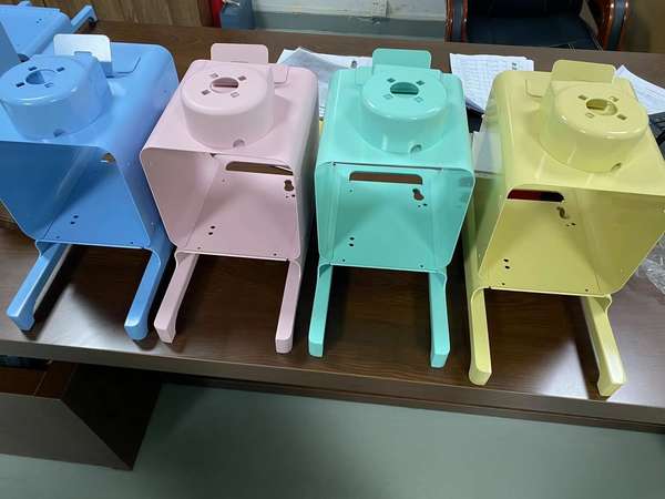 Our chassis supplier just sent us this photo of the 4 colors we're trialing