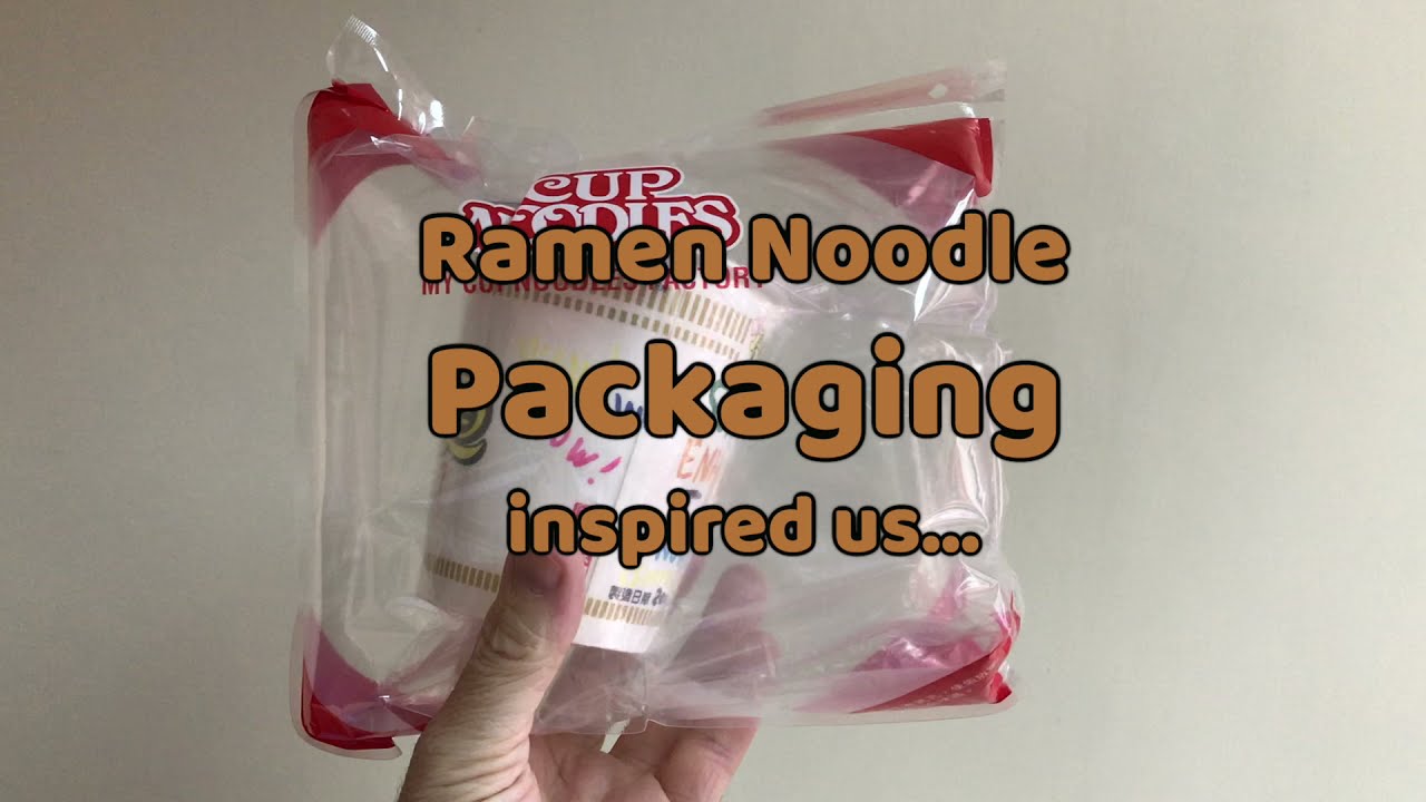 Ramen packaging inspired