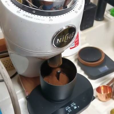 Grind-by-weight demo with Niche and Decent Half Decent Scale