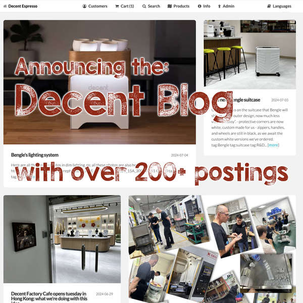 Announcing the Decent Blog