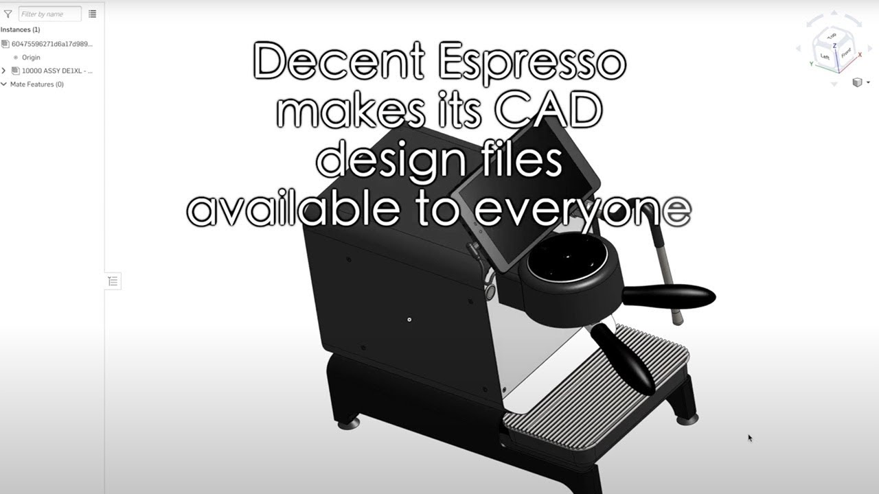 Decent Espresso CAD files